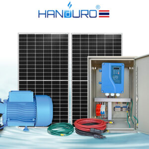 ปั๊มหอยโข่งโซล่าเซลล์ 3นิ้ว 1500W 2แรง Handuro รุ่นใหญ่!ได้น้ำเยอะ